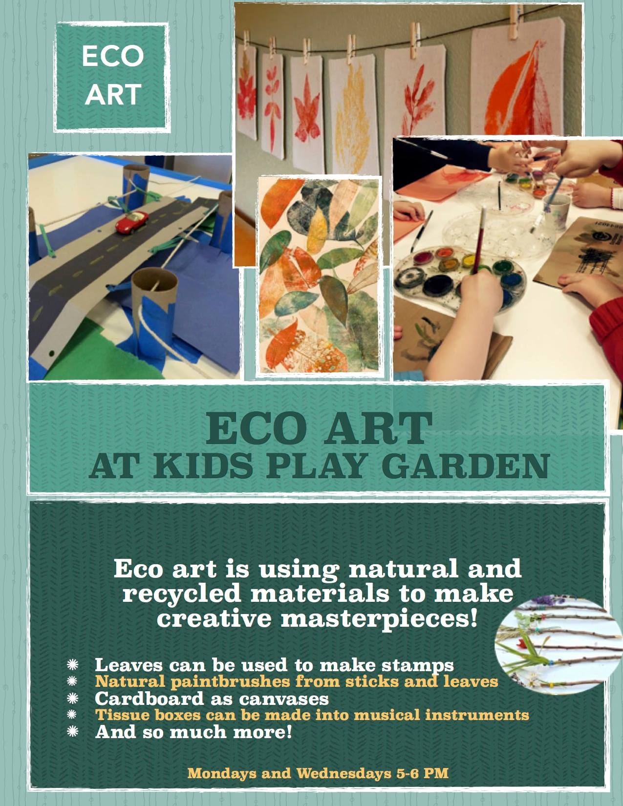 Make a Masterpiece With Eco Art